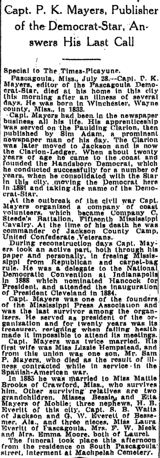 Newspapers | Biloxi Historical Society